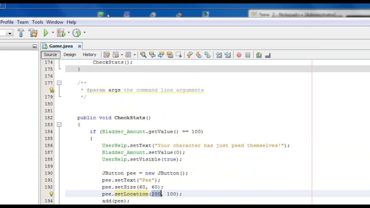 NetBeans Java Tutorial Part 5: Click Events & Deletion