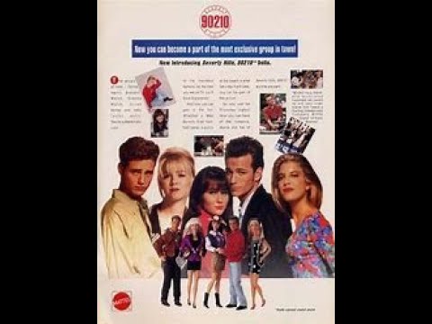 Adult Barbie Collector Review Beverly Hills 90210 dolls Brandon Brenda Kelly 90s Fashion