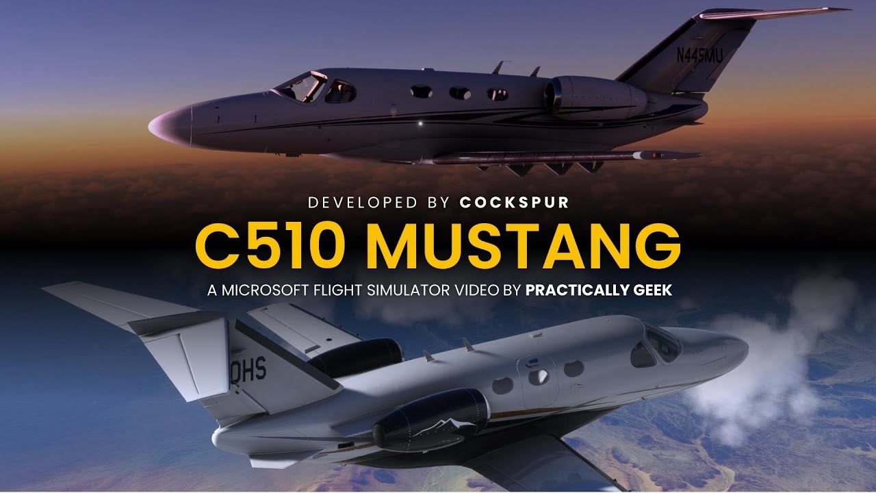 Cessna Citation Mustang C510 [Cinematic Trailer] - Videos & Streams ...