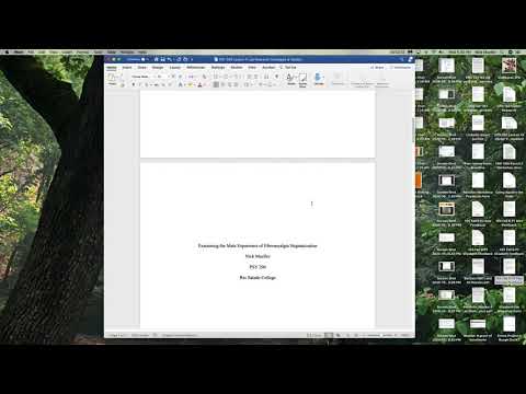 APA Cover Page, Page Numbers, Running Header