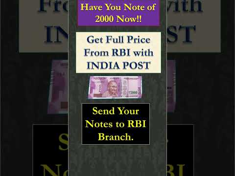 how to send 2000 to rbi now #2000noteexchange