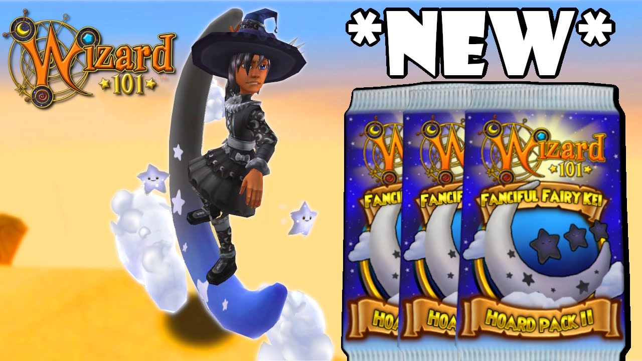 Wizard101: *NEW* Fanciful Fairy Kei Hoard Pack 2 Opening!