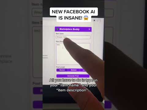 NEW Facebook AI is INSANE! 🤯 #facebook #facebookmarketplace #ai #artificialintelligence #chatgpt