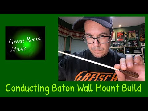 Conducting Baton Wall Mount Build