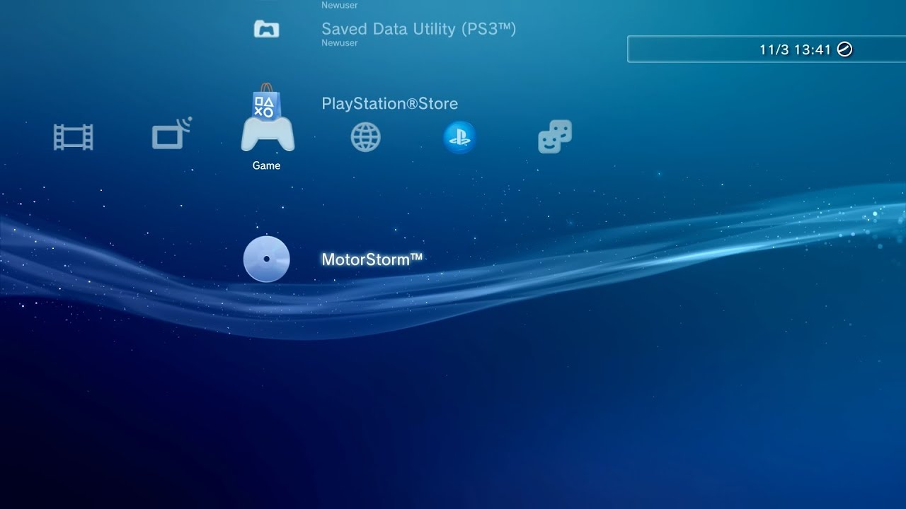 Motorstorm - PS3 Game Startup