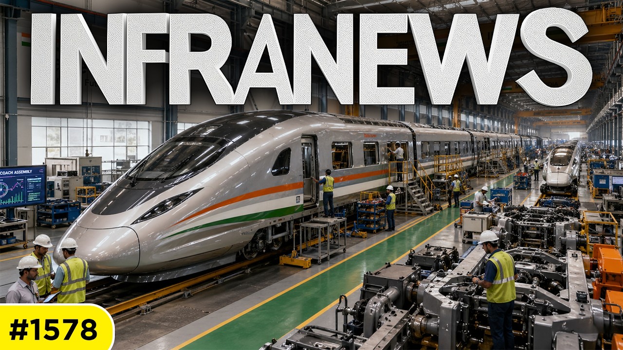 India’s First Made-in-India Bullet Train Is Now Being Built !