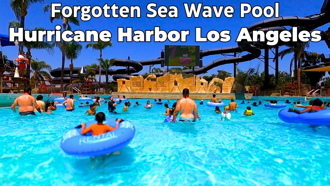 Forgotten Sea Wave Pool at Hurricane Harbor Los Angeles POV