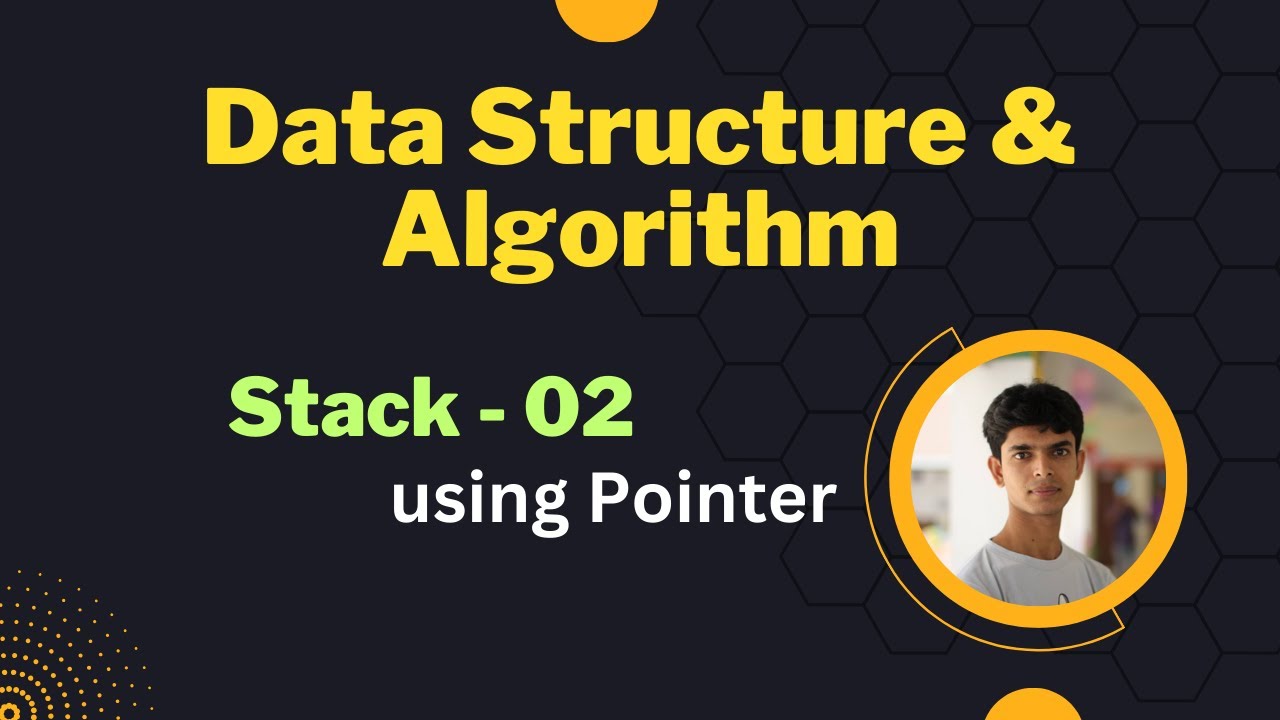 10. Stack using Pointer Part 02 || code implementation in C || Bangla tutorial