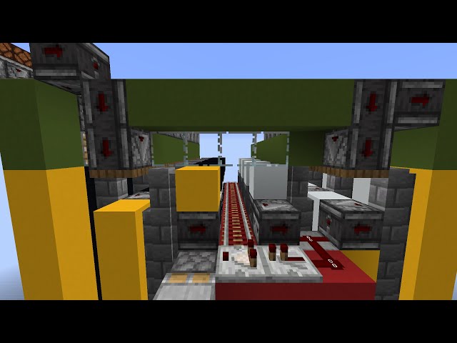Vertical Instant Wire Decoder Minecraft Map