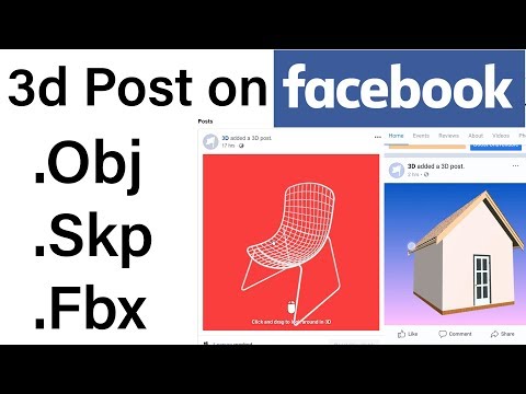 How to Create 3d Post on Facebook
