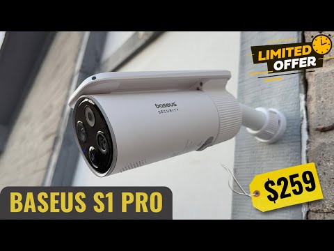 Baseus Security S1 Pro Camera with Solar Tracking! Best Wireless Home Security Camera 2024?