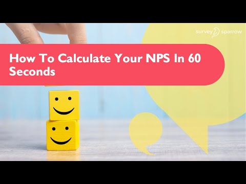 How To Calculate Your NPS In 60 Seconds? | Calculate your Net Promoter Score