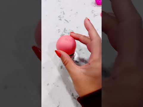Cleaning out my eos lip balm container | diy | lip balm | eos | crafts | fails kinda