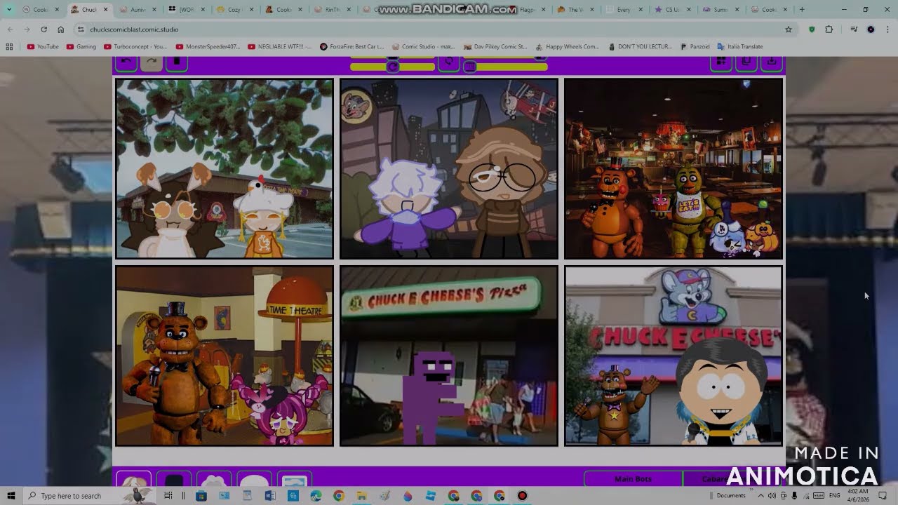 Chuck E Cheese Comic Blast Comic Studio looked so nostalgic then you remembered