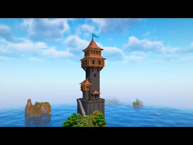 Watchtower – A Perfect Lookout Point Minecraft Map