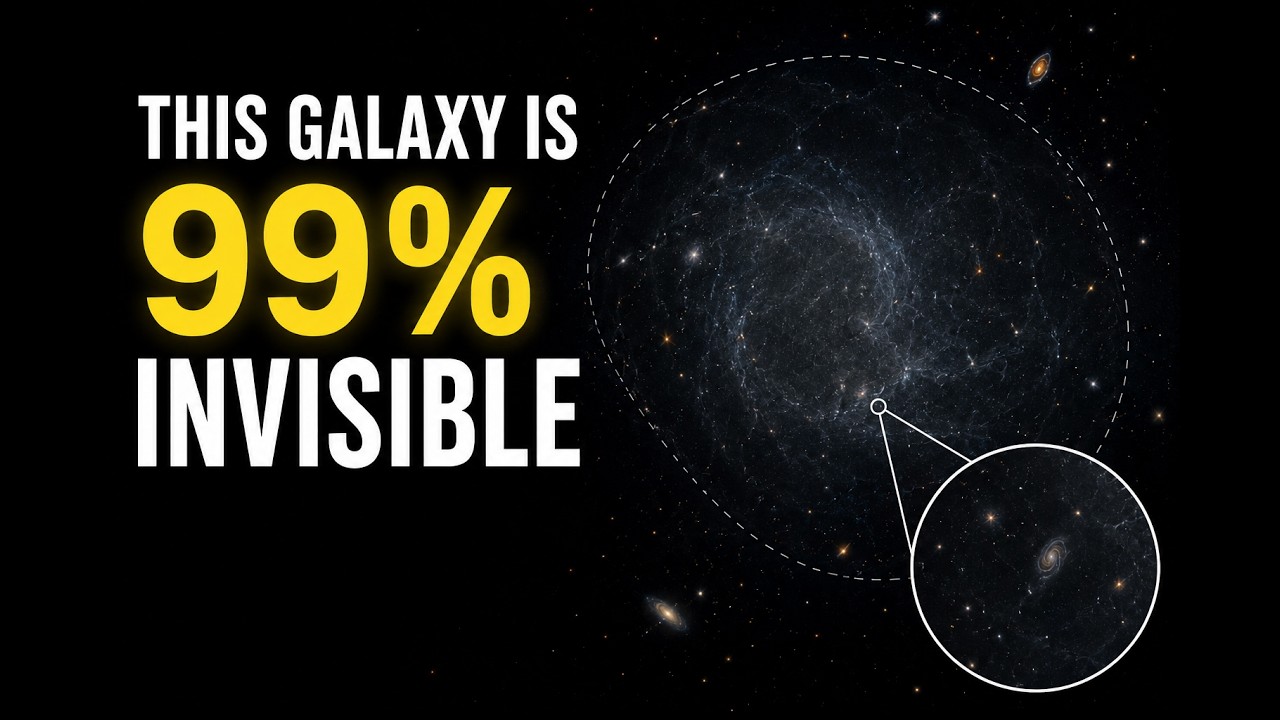 This Galaxy is 99% Invisible – Here's Why