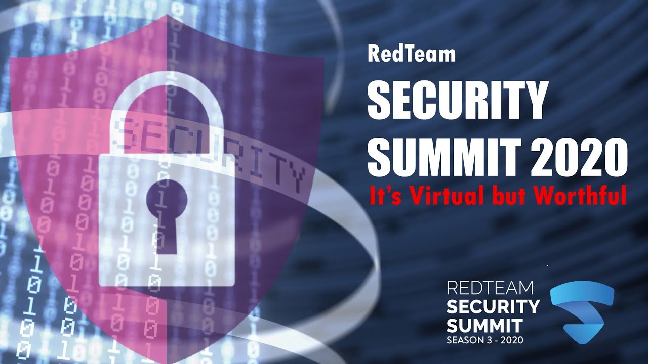 RedTeam Security Summit 2020, Virtual Cybersecurity Conference by RedTeam Hacker Acadamy