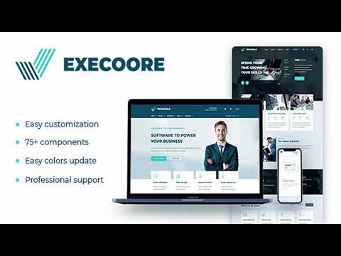 Execoore - Tech And Business Theme | Themeforest Website Templates and Themes