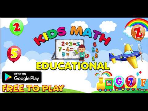 Kids Math Educational Fun- Balloon Pop Free Games | Fun Kids Game Studio - Educational Apps For Kids