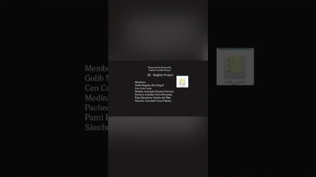 ENGLISH PROJECT B1