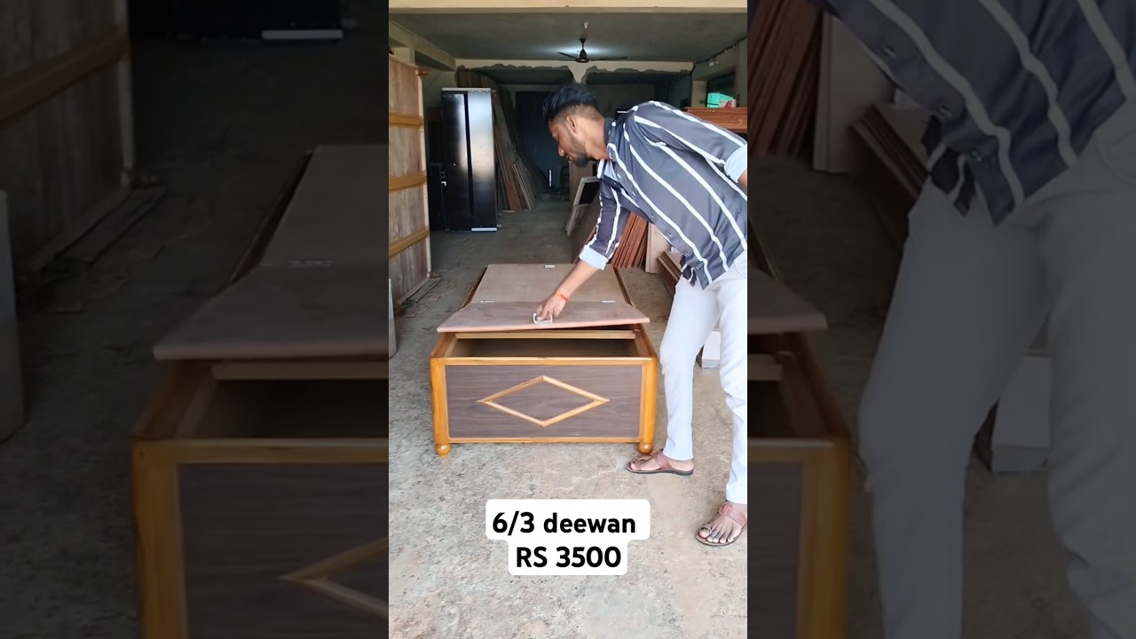 6/3 deewan ply wood Rs.3500 #deewana #furniture #shorts #viralvideo #mp