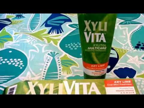 XyliVita Xylitol Multicare Whitening Toothpaste Keylime..CRUELTY FREE