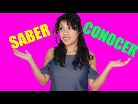 Spanish For Beginners: Saber And Conocer
