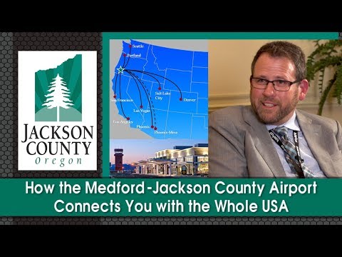How the Medford-Jackson County Airport Connects You with the Whole USA