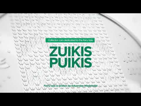 €1.50 collector coin dedicated to the fairy tale Zuikis Puikis