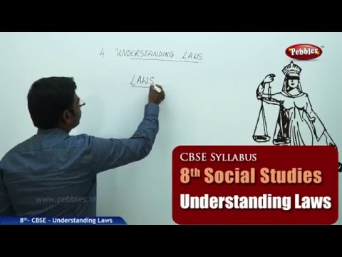 Understanding Laws Video Lecture - Class 8