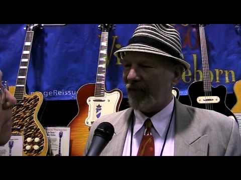 Dan Erlewine with Roger Fritz at the NAMM Show