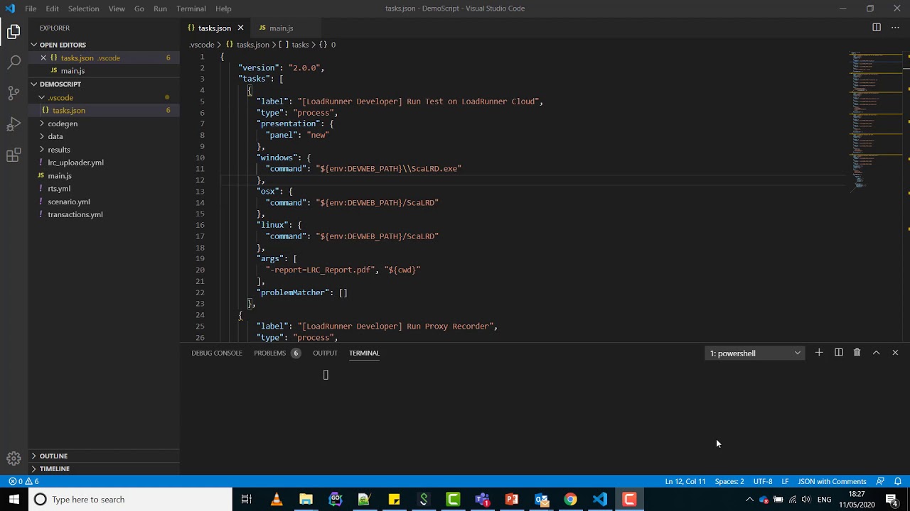 Micro Focus LoadRunner Developer - ScaLRD Demo