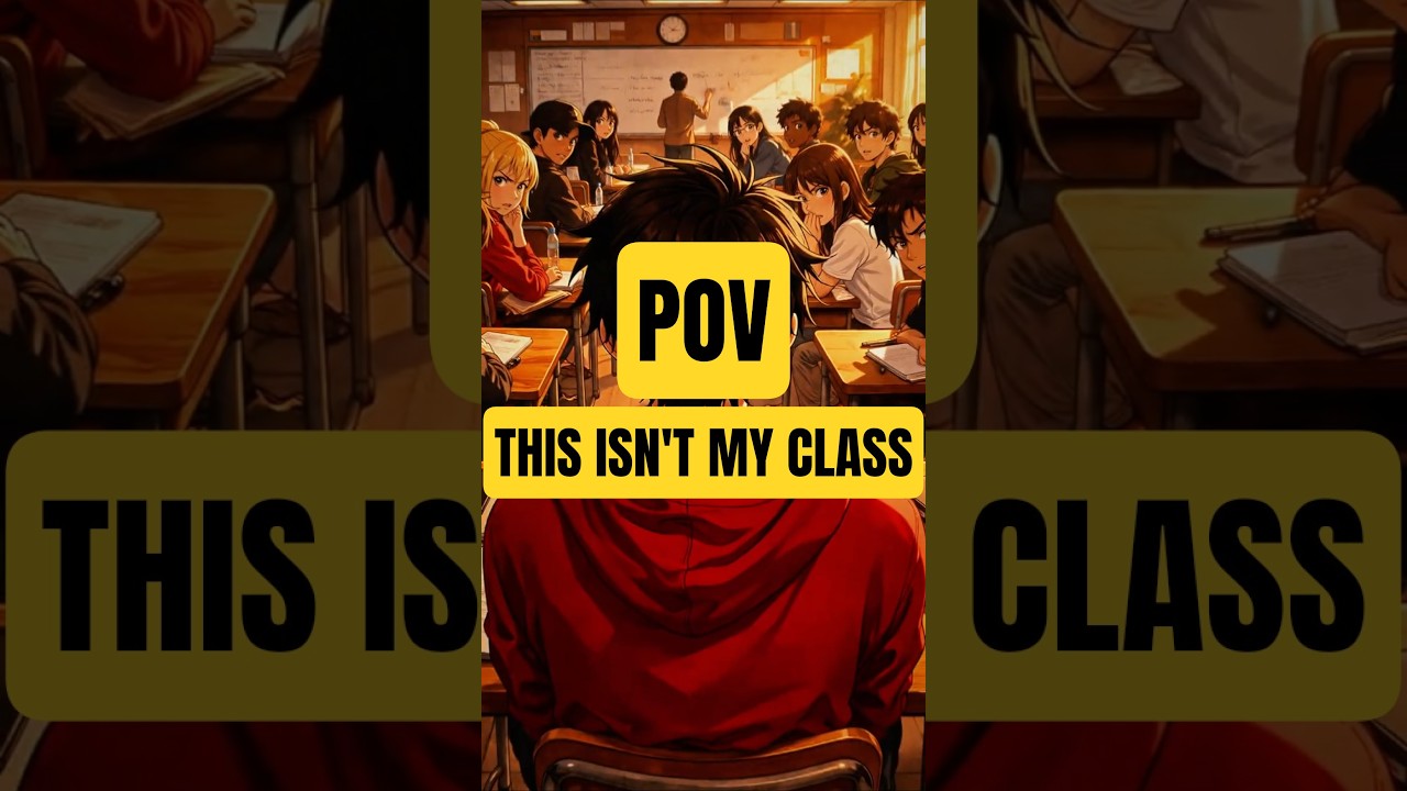 You Just Sat in the Wrong Class… Didn’t You