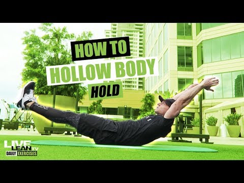 How To Do A HOLLOW BODY HOLD | Exercise Demonstration Video and Guide