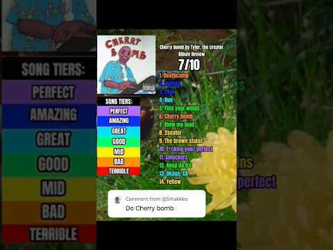 Cherry bomb by Tyler, the creator album review #shorts #music #song #viral #fyp #trending #ytshorts