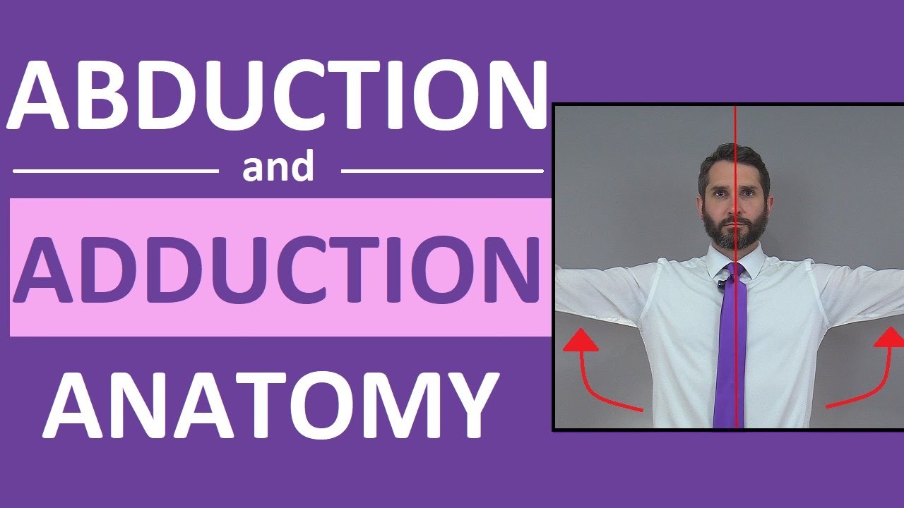Abduction and Adduction of Wrist, Thigh, Fingers, Thumb, Arm | Anatomy Body Movement Terms