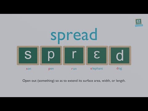 How to pronounce spread ?