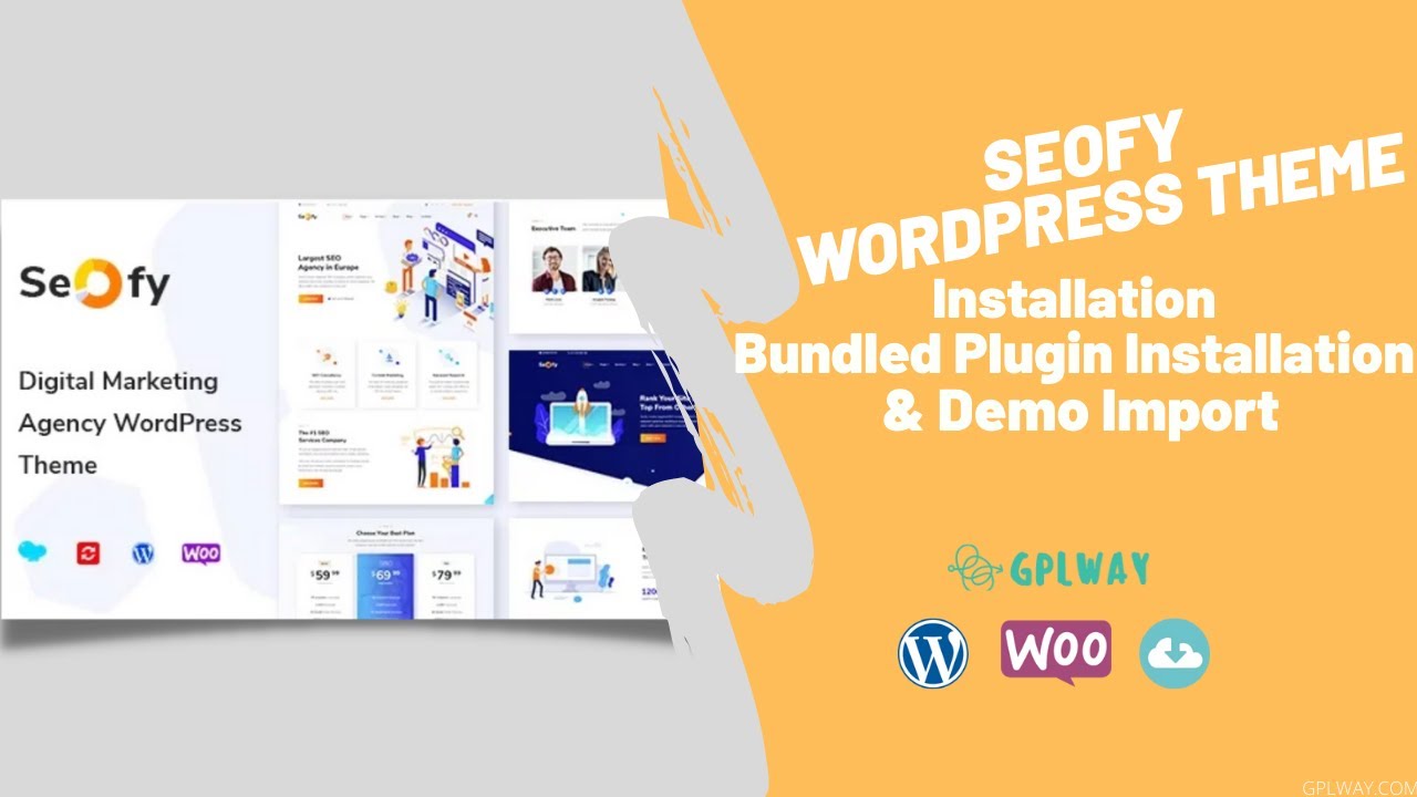 Seofy WordPress Theme Installation, Bundled Plugin Installation, & Demo Import