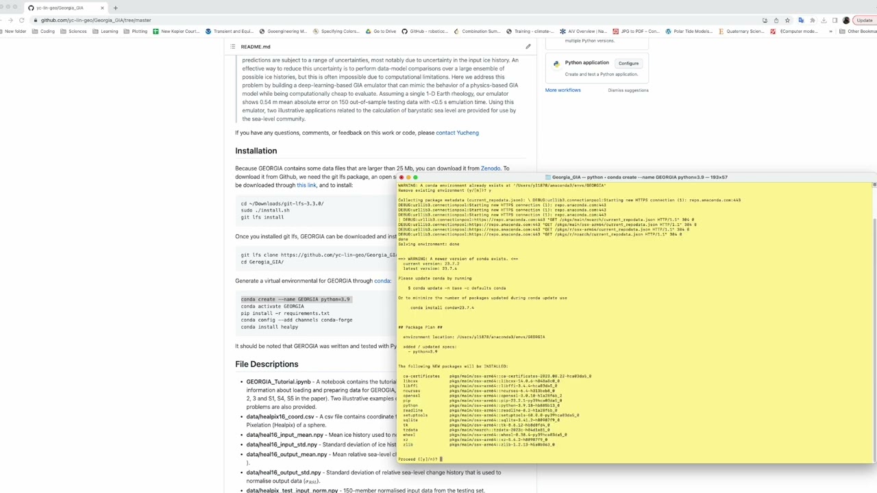 GEORGIA Installation