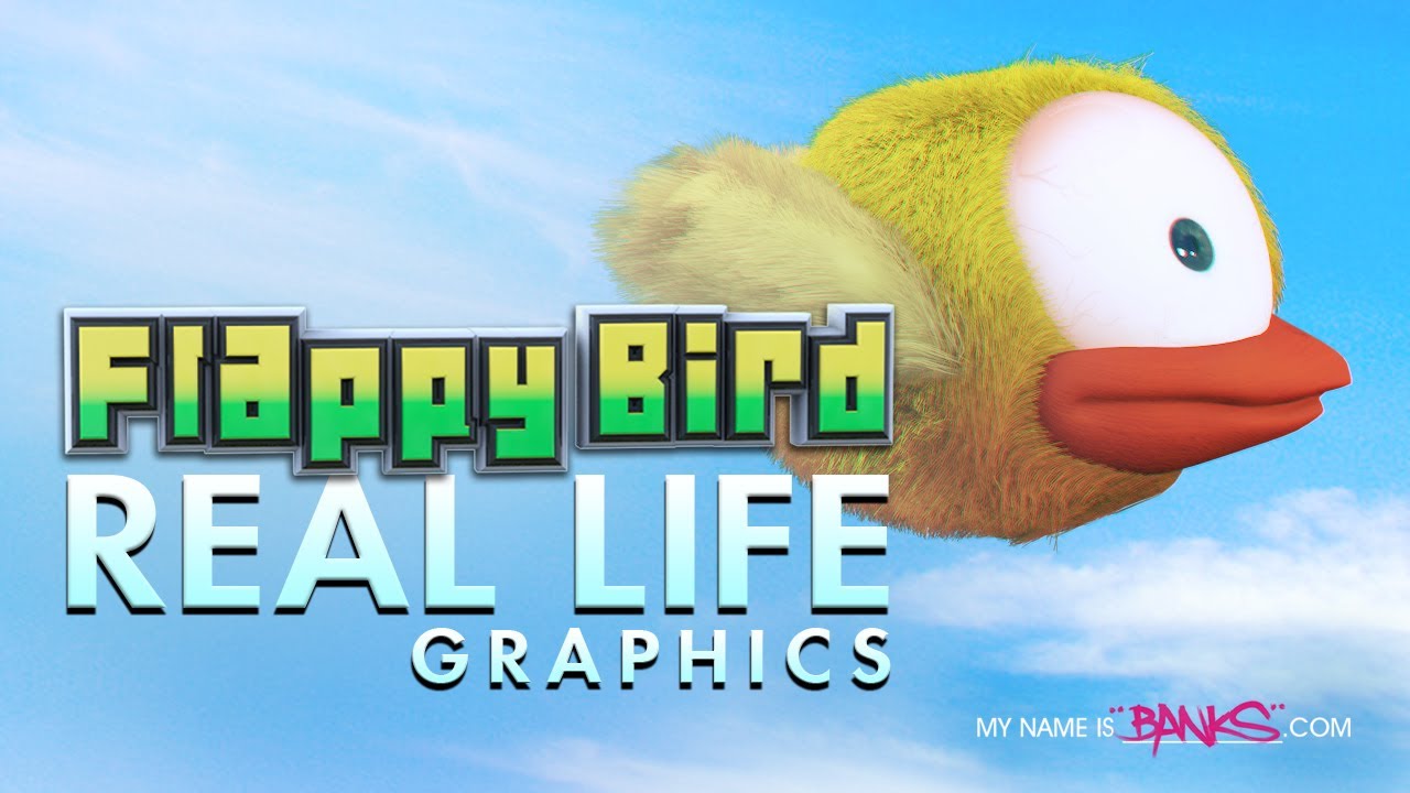Flappy Bird Real Life Graphics