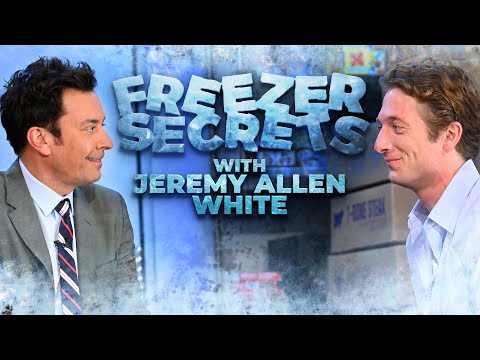 Freezer Secrets with Jeremy Allen White | The Tonight Show Starring Jimmy Fallon