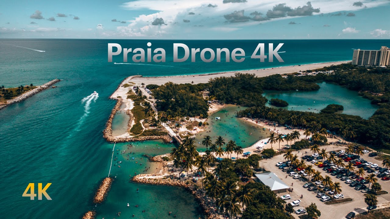 Praia Drone 4K [ videos lindos ].