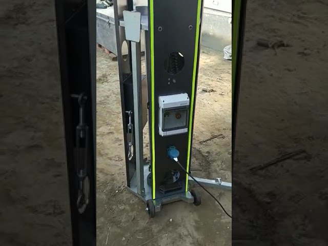 Mobile Lighting Tower - Base Light Portable Pneumatic Light Tower ...