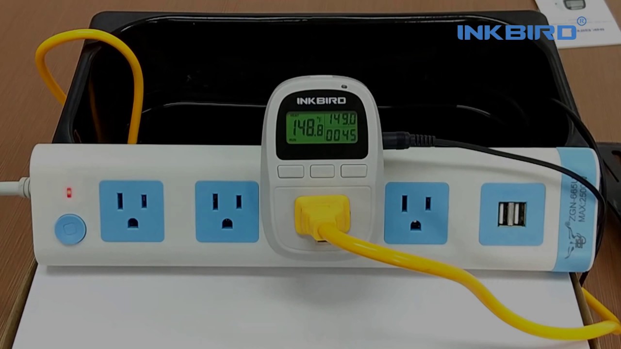 Operate Inkbird PID Controller P108 for the 65°C(149°F) Perfect Sous Vide Eggs