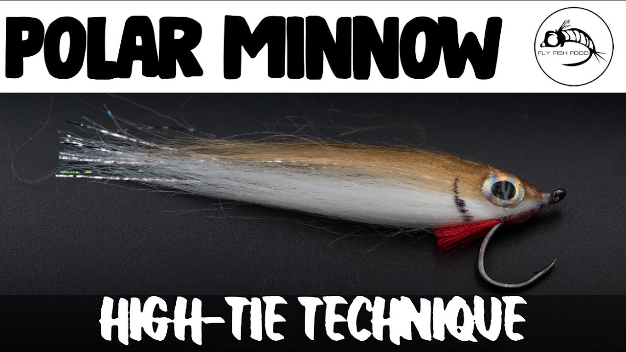 POLAR FIBRE MINNOW - Fly Tying Tutorial (Baitfish - Streamer Pattern)