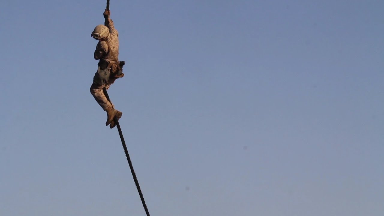 Marines Conduct Fast Rope Training