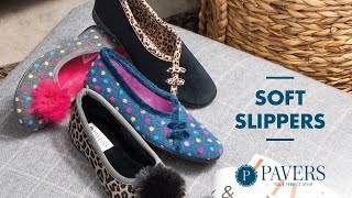 Pavers Shoes Soft Slippers advert Commercial ad uk