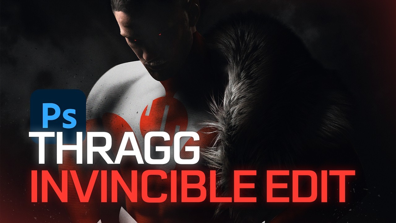 GRAND REGENT THRAGG, Invincible Edit - Photoshop Speed-Art