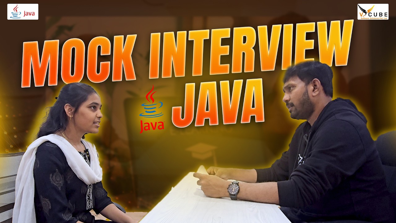 Java Full stack Mock Interview 2026 | Questions & Smart Answers | @VCUBESoftwareSolutions