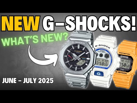 BRAND NEW G-SHOCK RELEASES! | WHAT'S NEW?